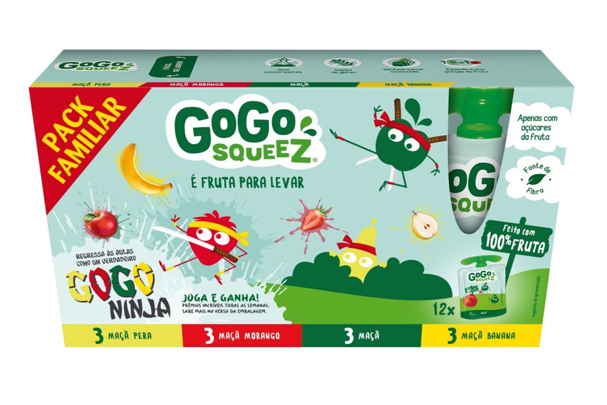 Novo Pack Familiar GoGo squeeZ | Viver Saudável