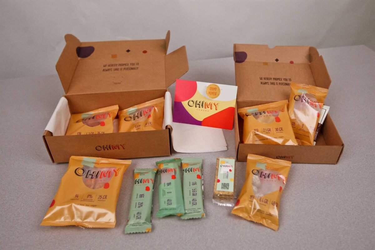 Oh!My Snacks: caixa personalizada de snacks saudáveis | Viver Saudável