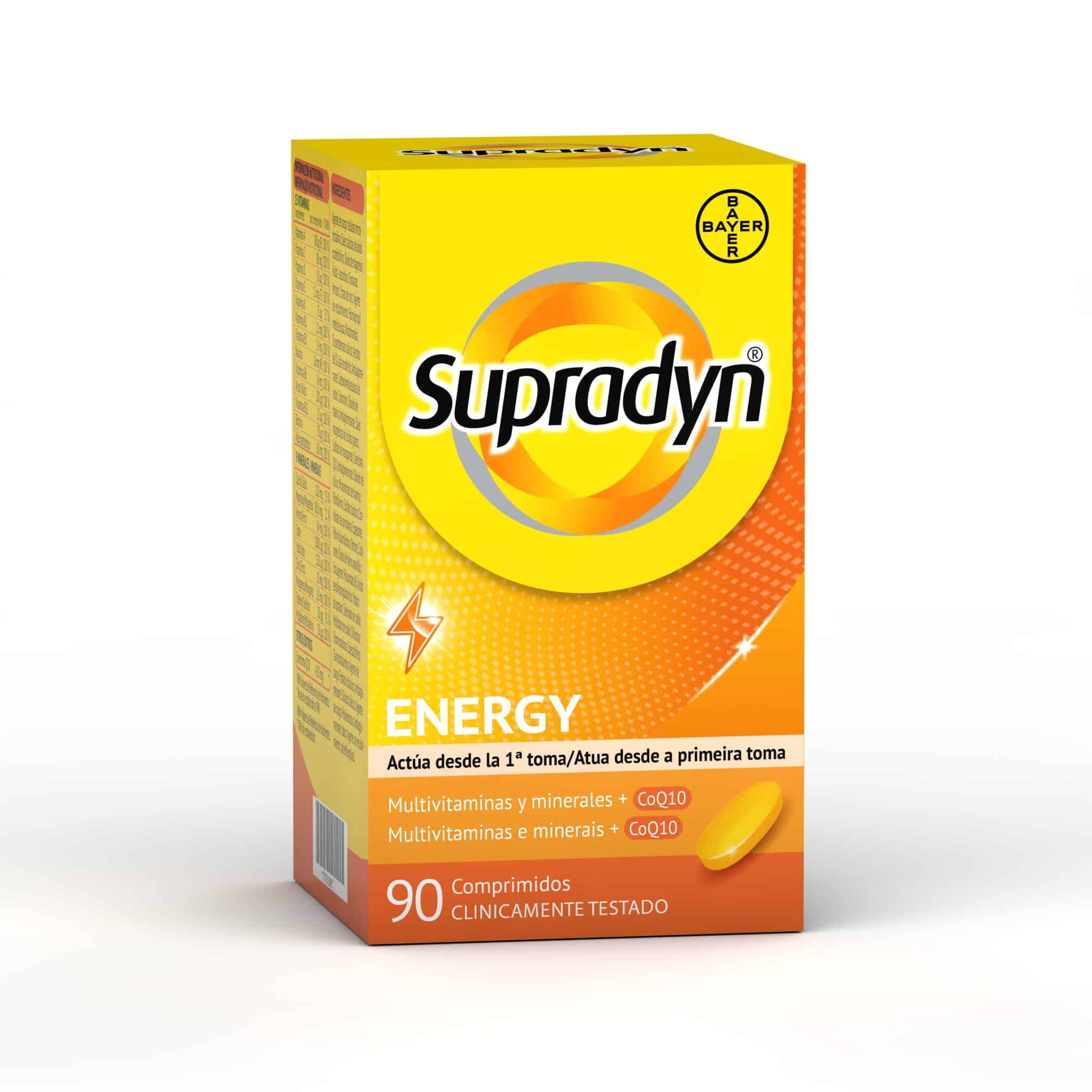 Supradyn é o novo multivitamínico da Bayer que vai dar mais energia aos ...