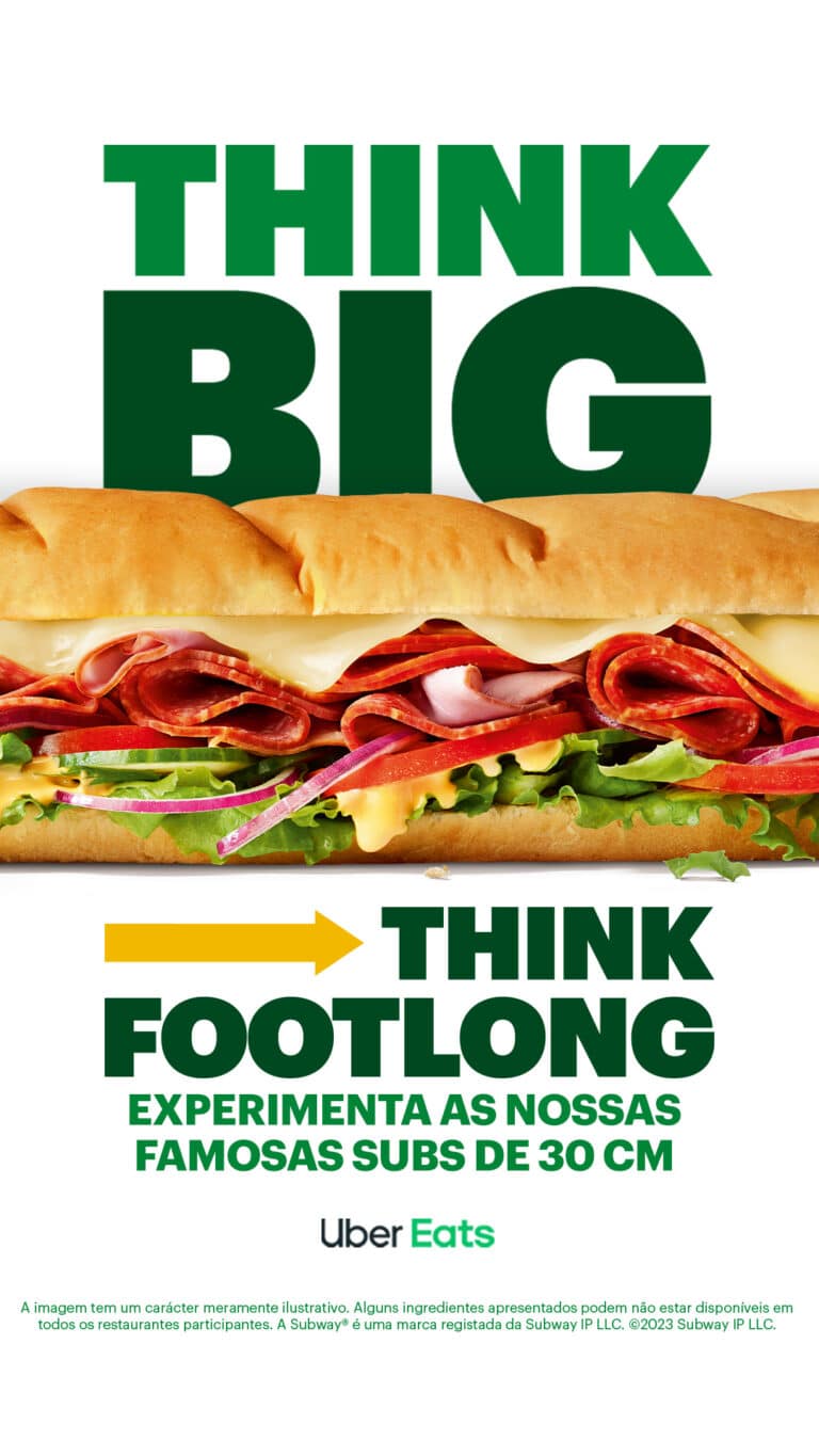 Subway lança nova campanha para a Footlong | Viver Saudável